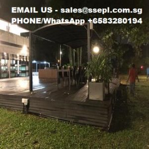 Galvanized steel canopy - Singapore Specialized Engineering Pte ltd